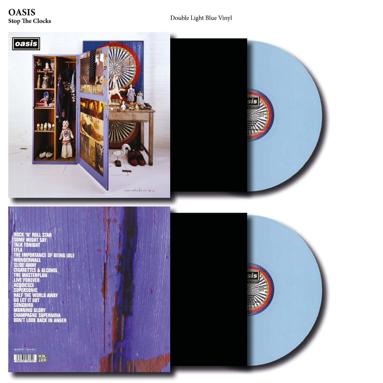 Oasis Stop The Clocks Vinyl