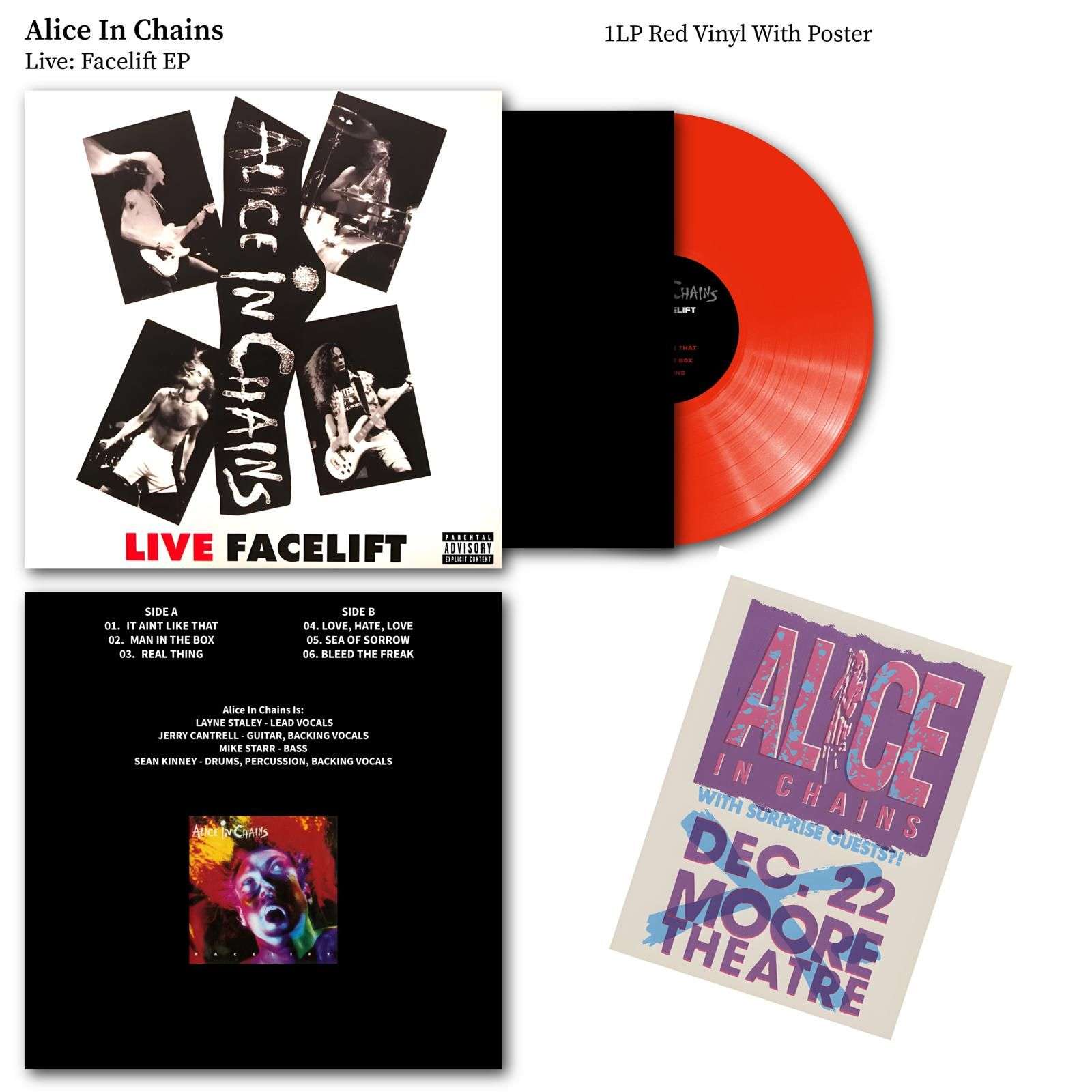 ALICE IN CHAINS - iive Facelift - Lady Lounge Records